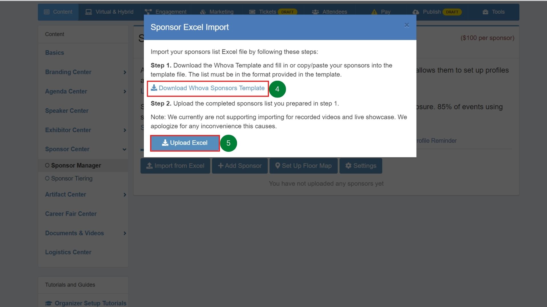 How do I add Sponsors? – Help Center