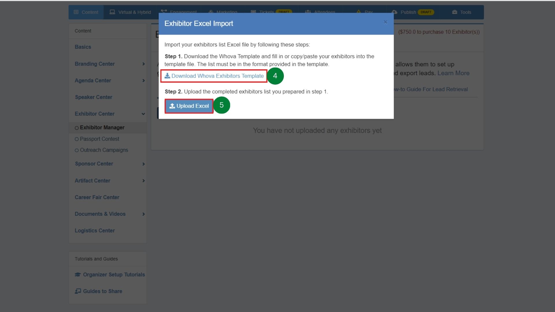 How do I add an Exhibitor? – Help Center