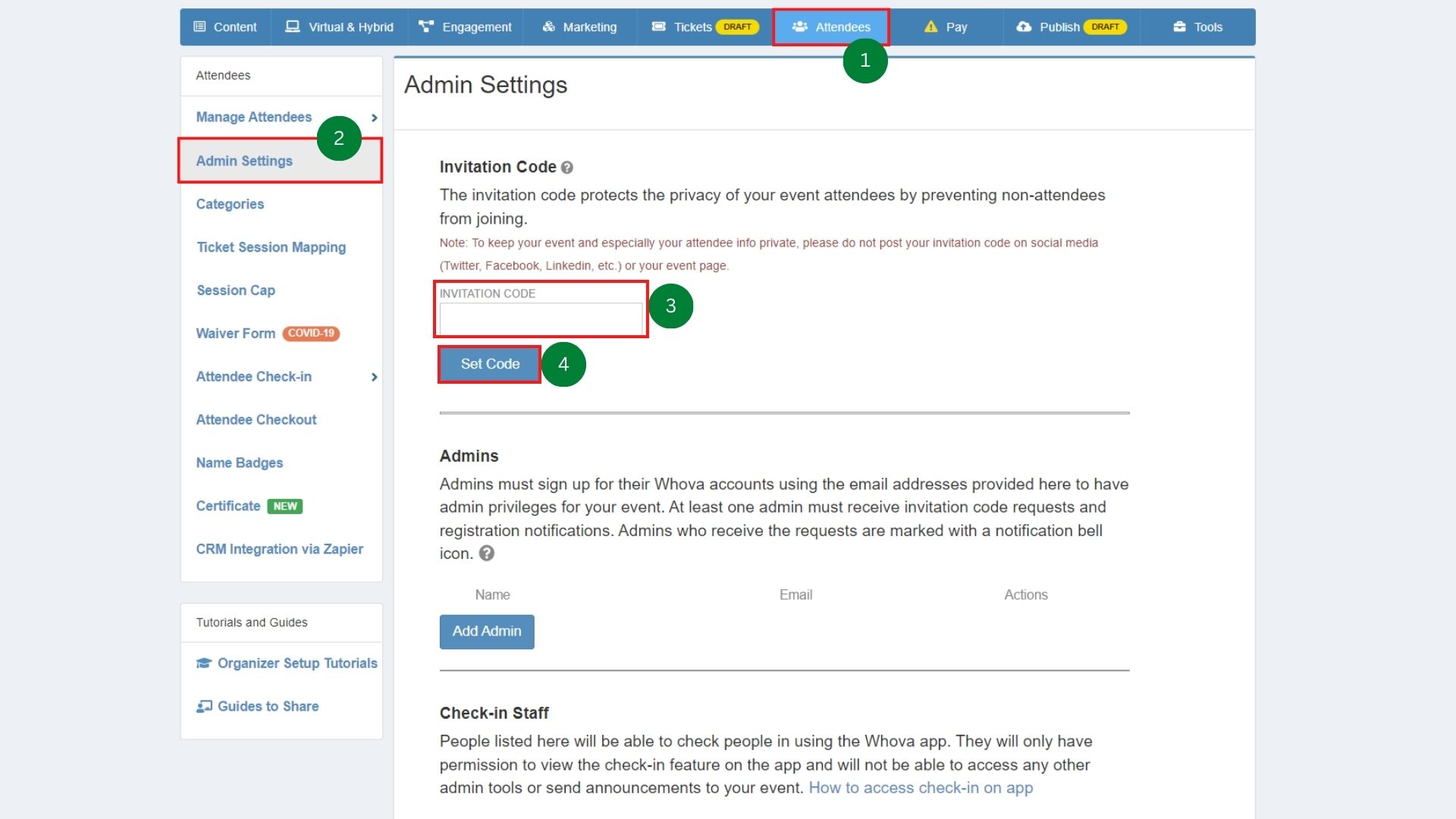 Where can I find/edit the invitation code? – Help Center