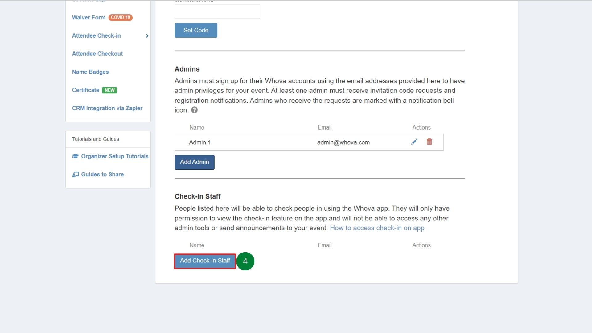 How can I add Check-in staff? – Help Center