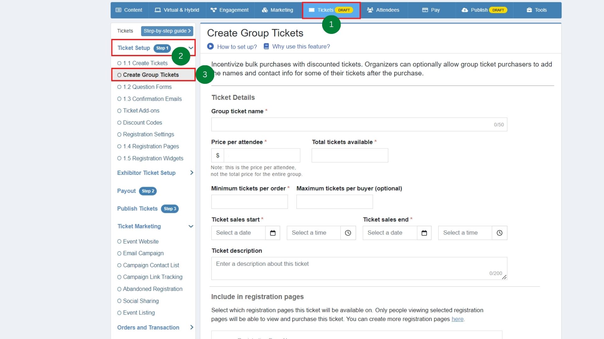 How can I change group tickets visibility? – Help Center
