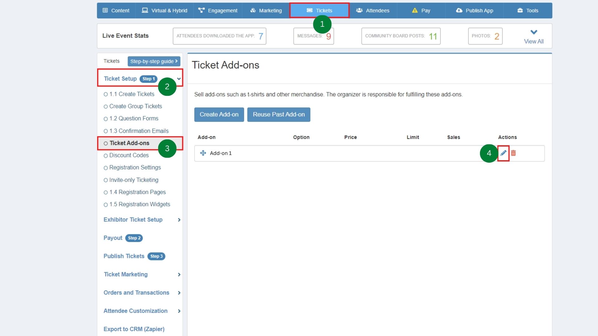 How do I put a price for the add-ons? – Help Center