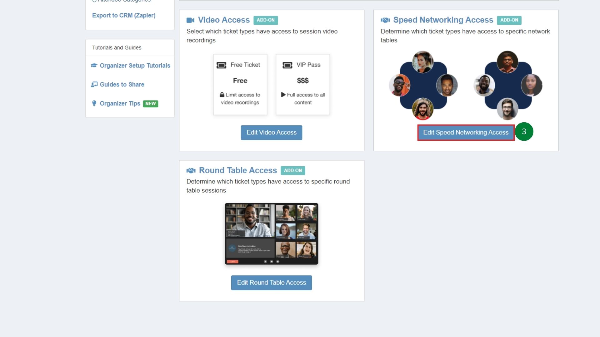 Where do I select or edit Speed Networking attendees? – Help Center