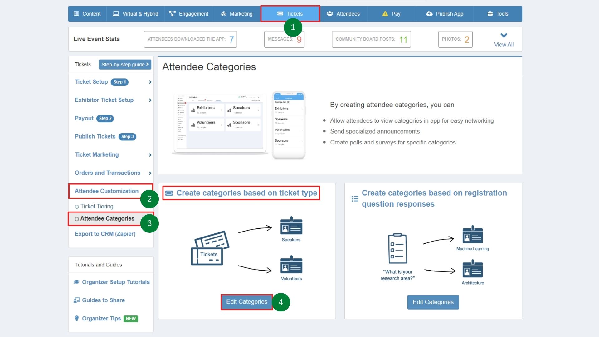 Is it possible to create and assign categories based on tickets ...