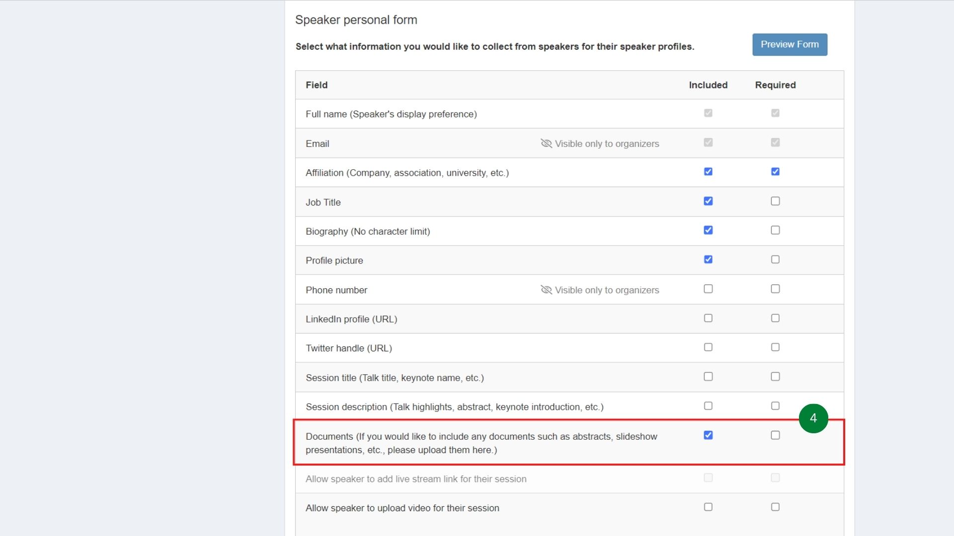 How do I enable Speakers to upload documents? – Help Center