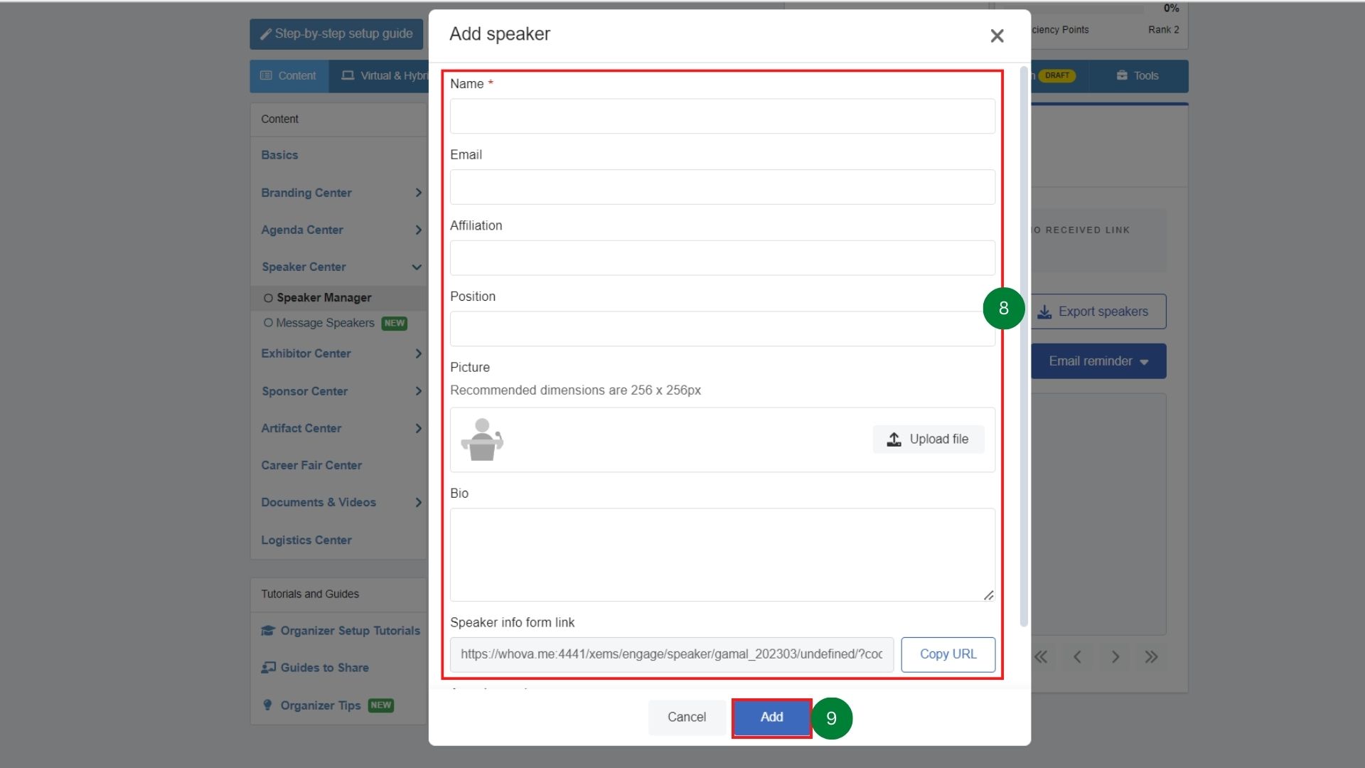 How do I add Speakers? – Help Center