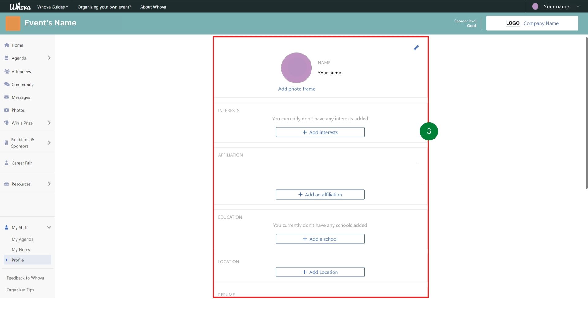 How do I set up my profile? – Help Center