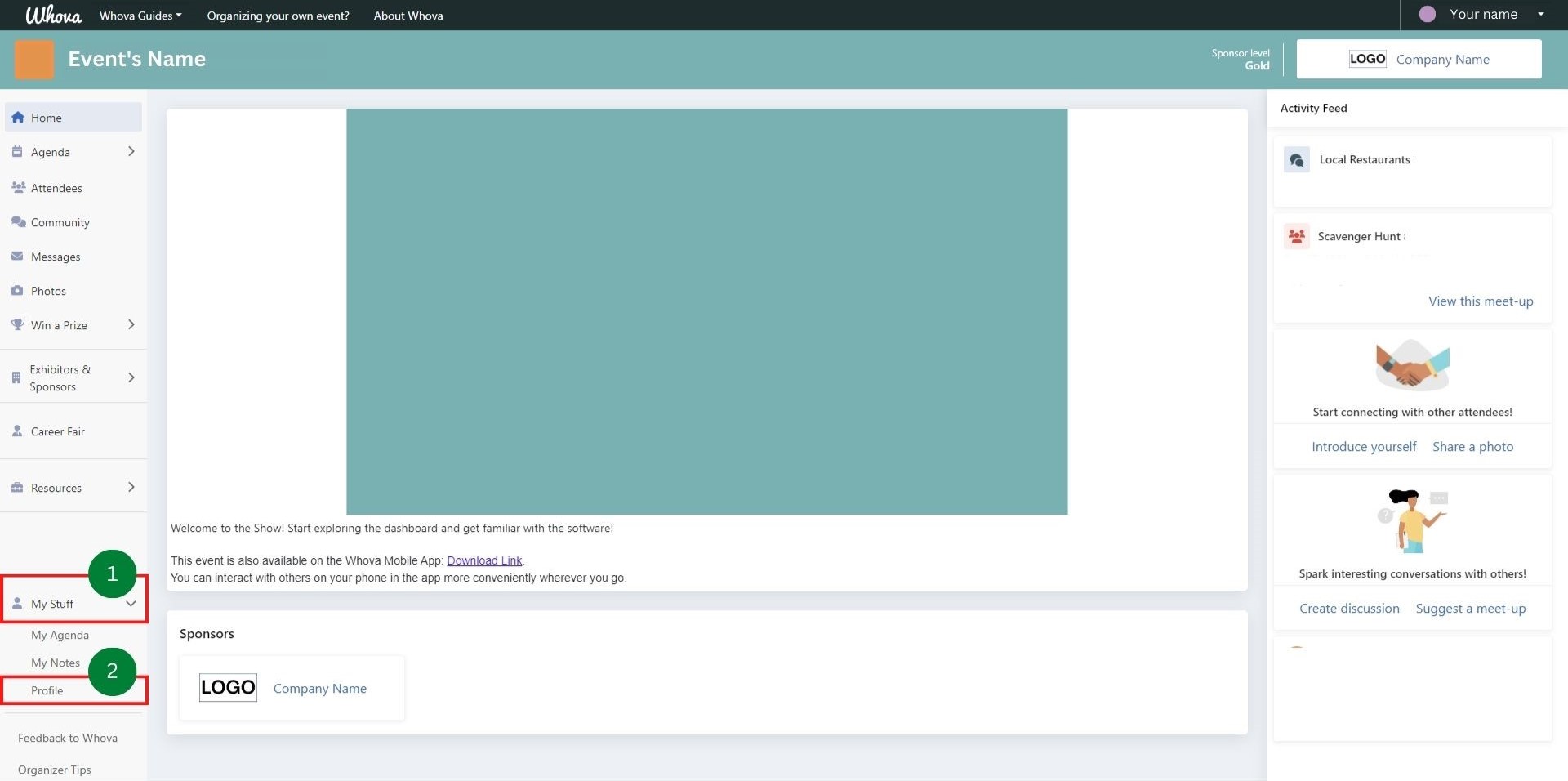 How do I set up my profile? – Help Center