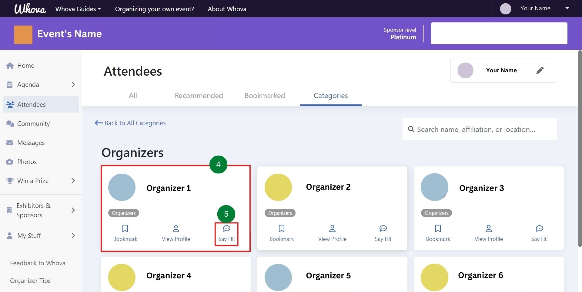 How do I message my Event Organizers? – Help Center