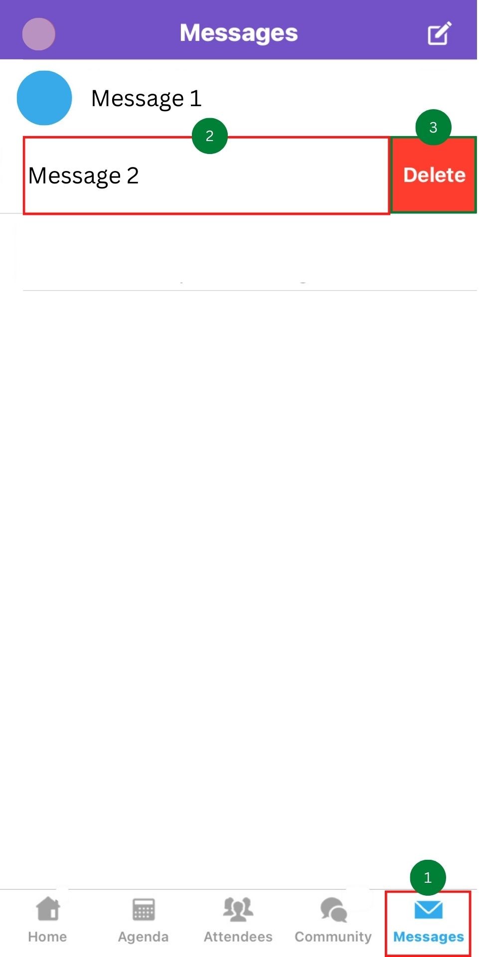 How do I delete message threads? – Help Center
