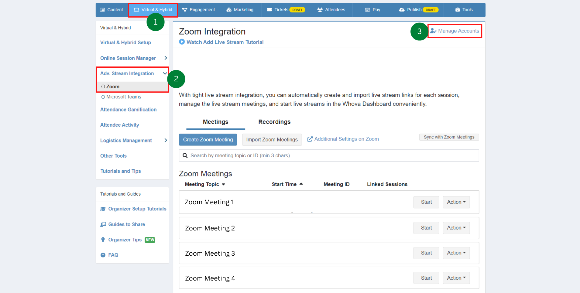 How do I connect a Zoom account? – Help Center