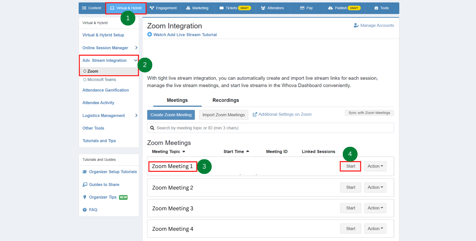How do I start a Zoom meeting? – Help Center