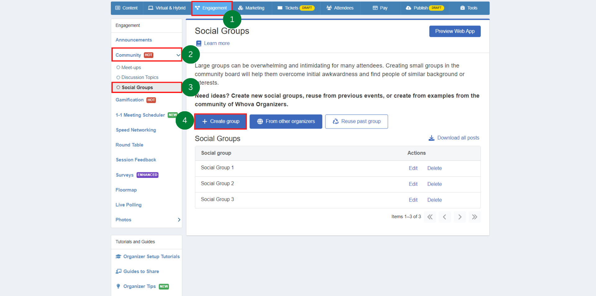 How do I create a social group? – Help Center