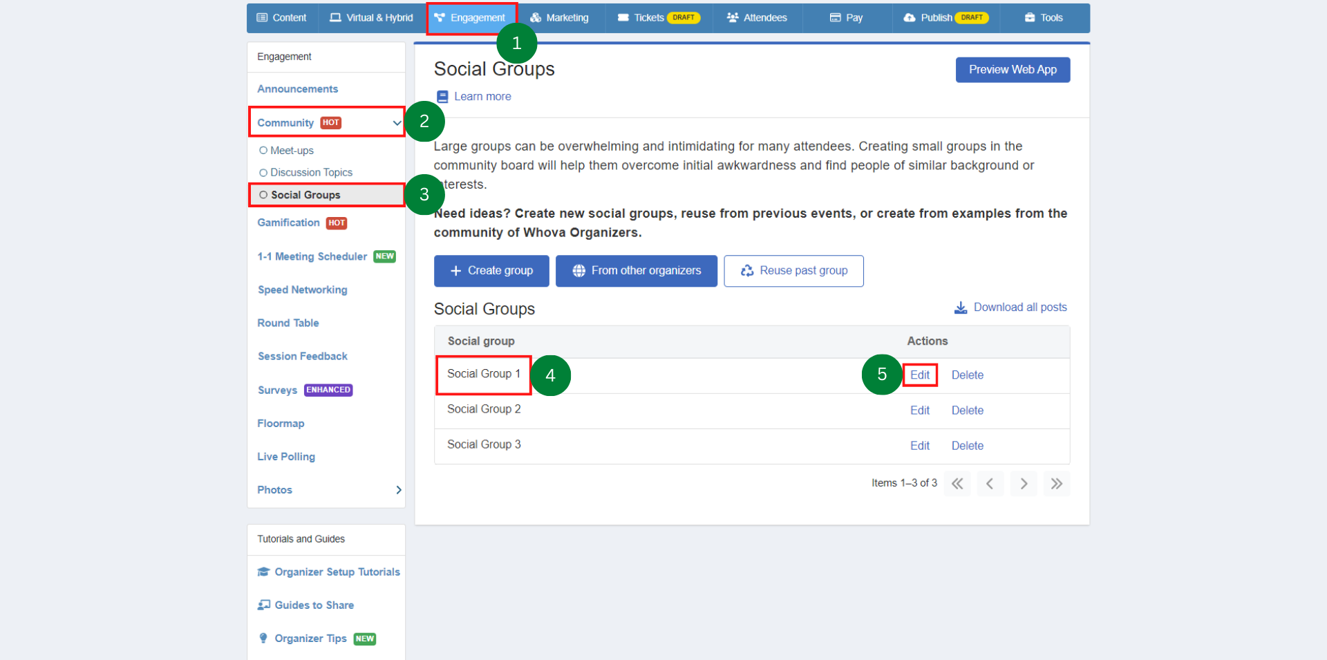 How do I edit a social group? – Help Center