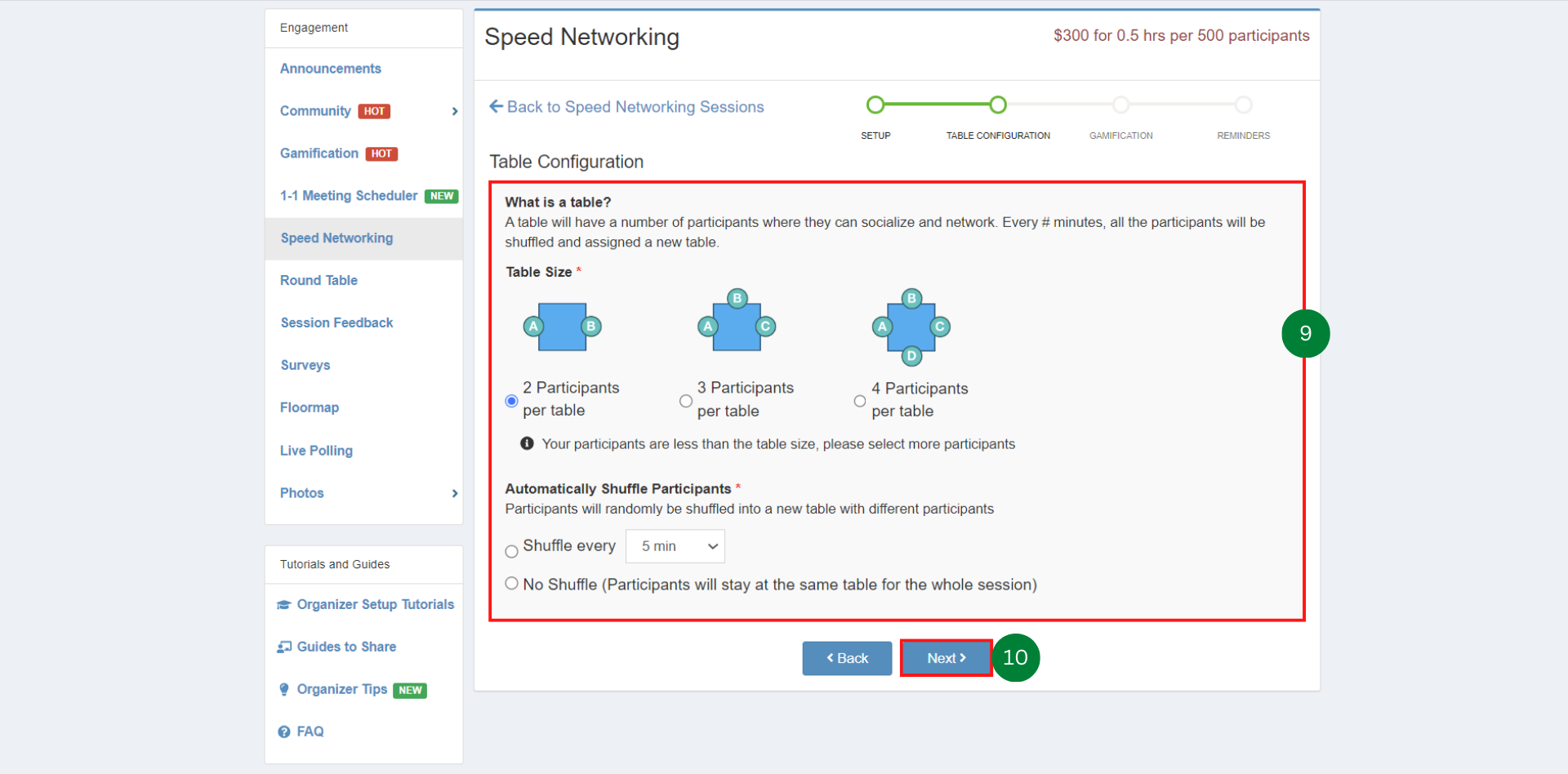 How do I create a Speed Networking Session? – Help Center
