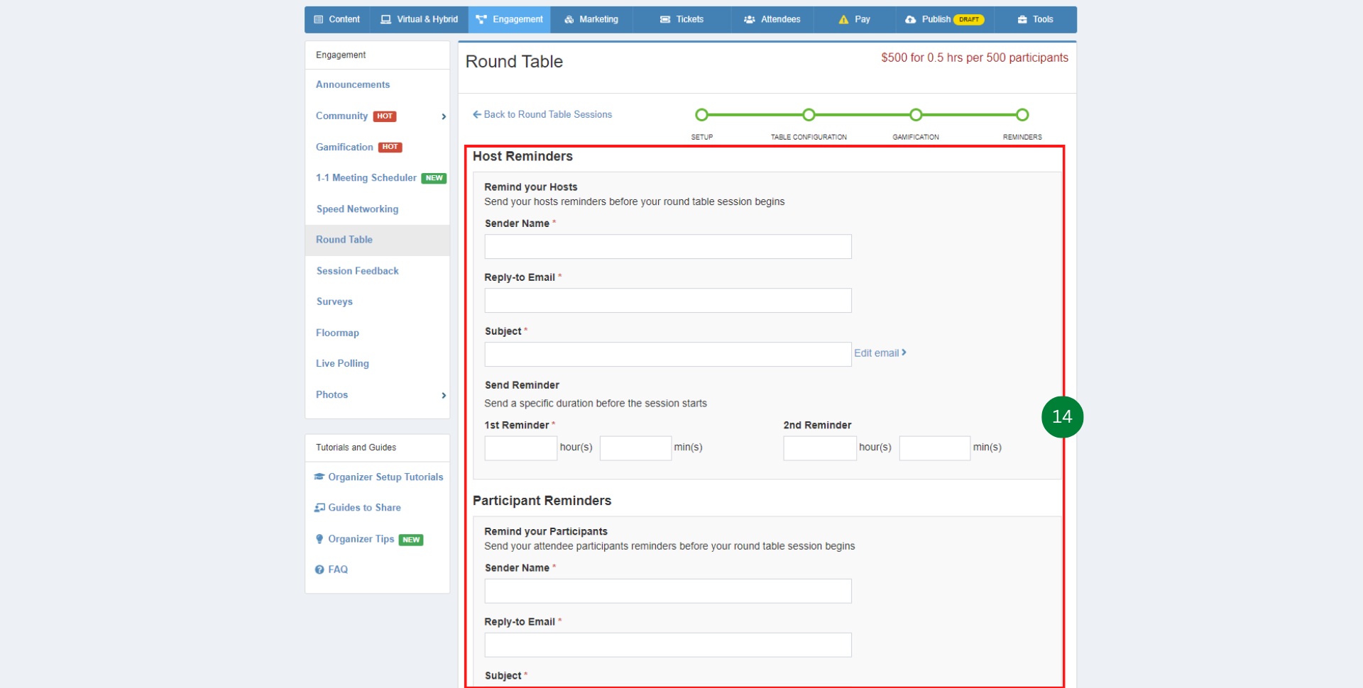 How do I create a Round Table session? – Help Center