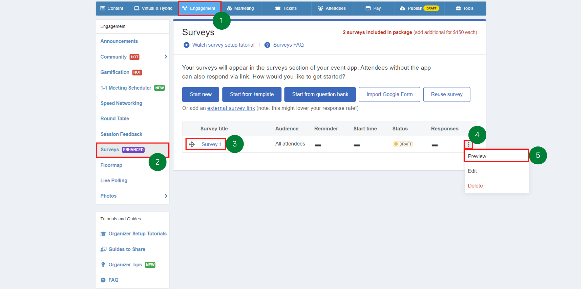 How do I preview a survey? – Help Center