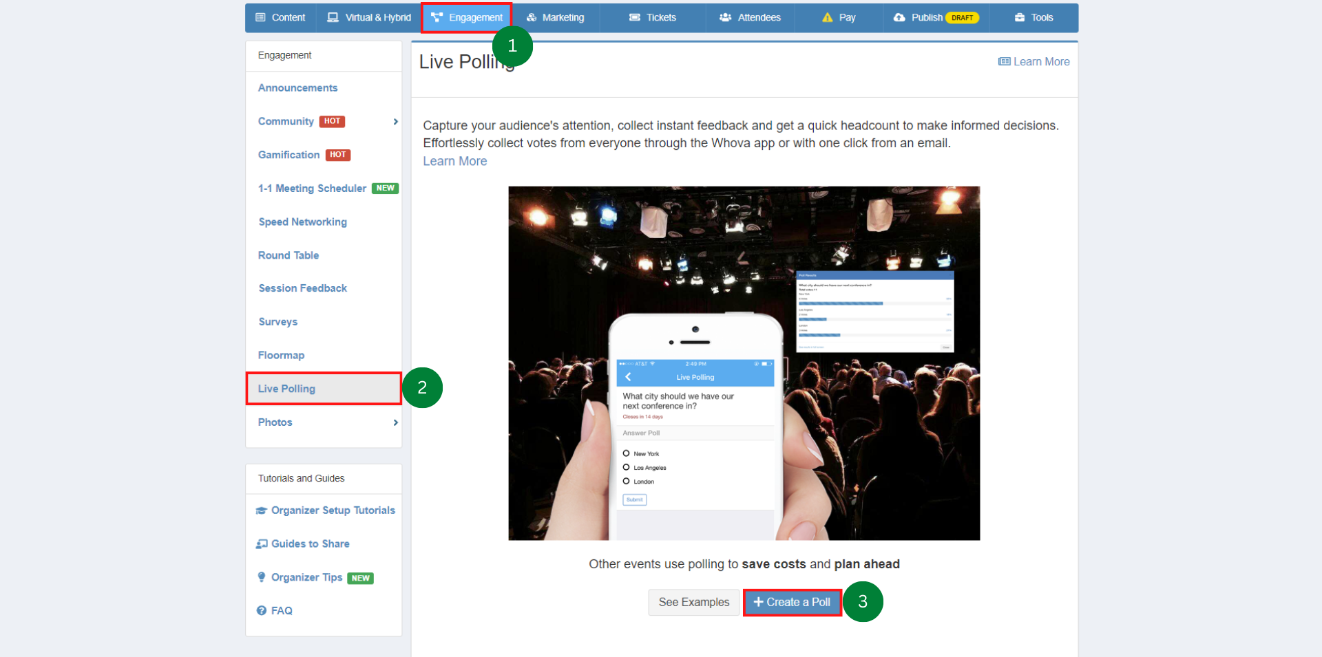 How do I create a live poll? – Help Center