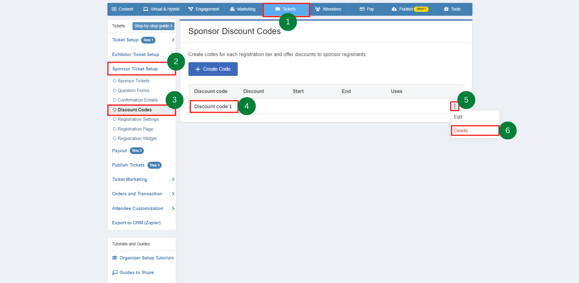 How do I delete a discount code? – Help Center
