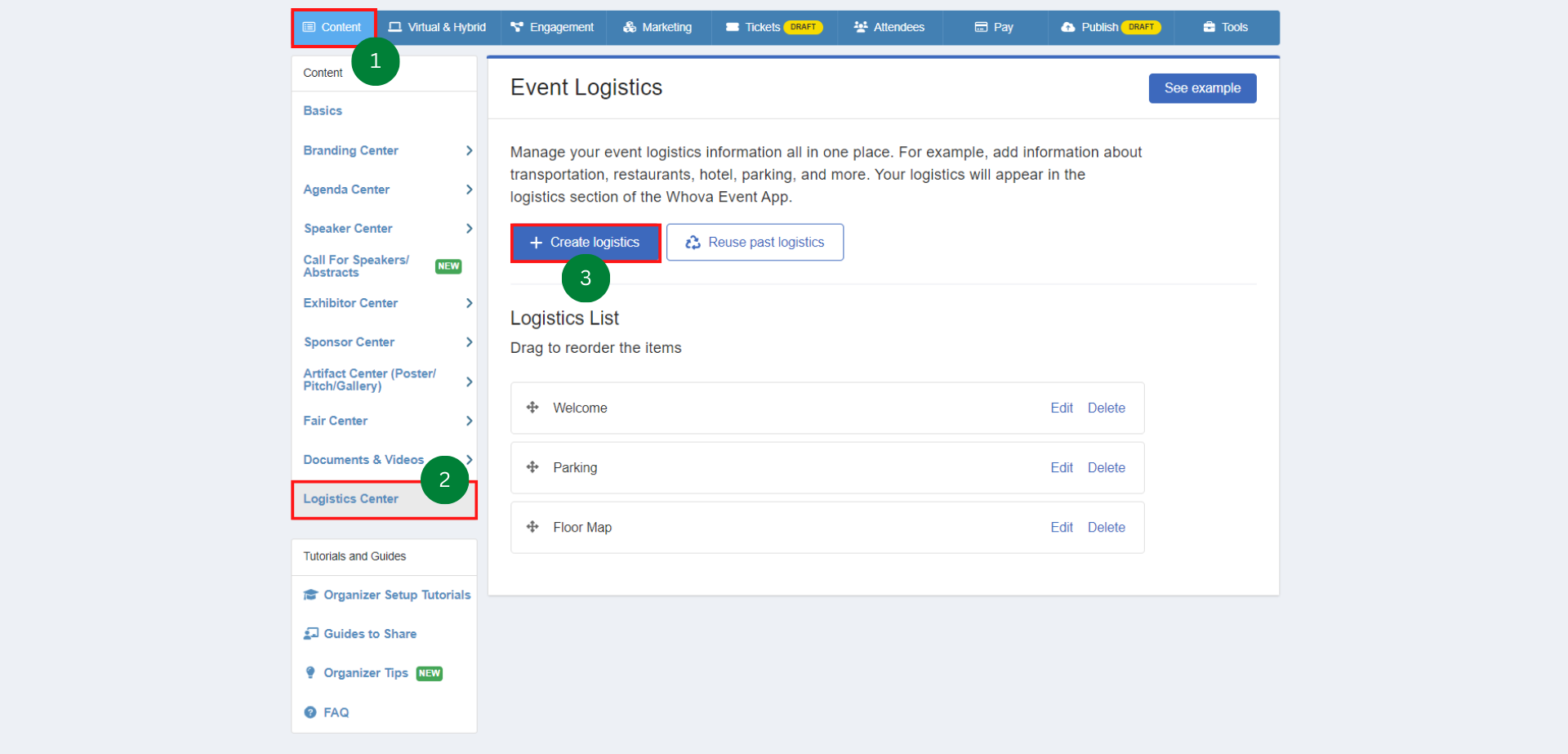 How do I create/add new logistics? – Help Center