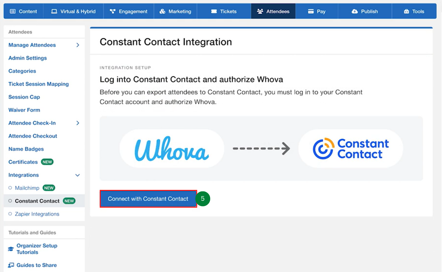 How do I integrate Constant Contact? – Help Center