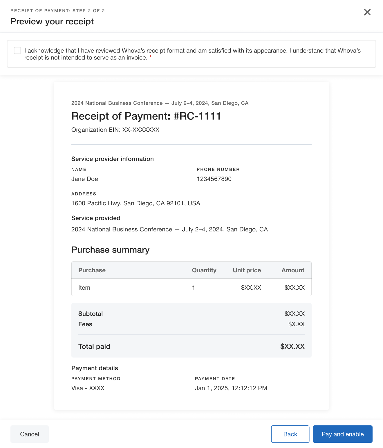 Provide attendees with official receipts of their ticket orders – Help ...