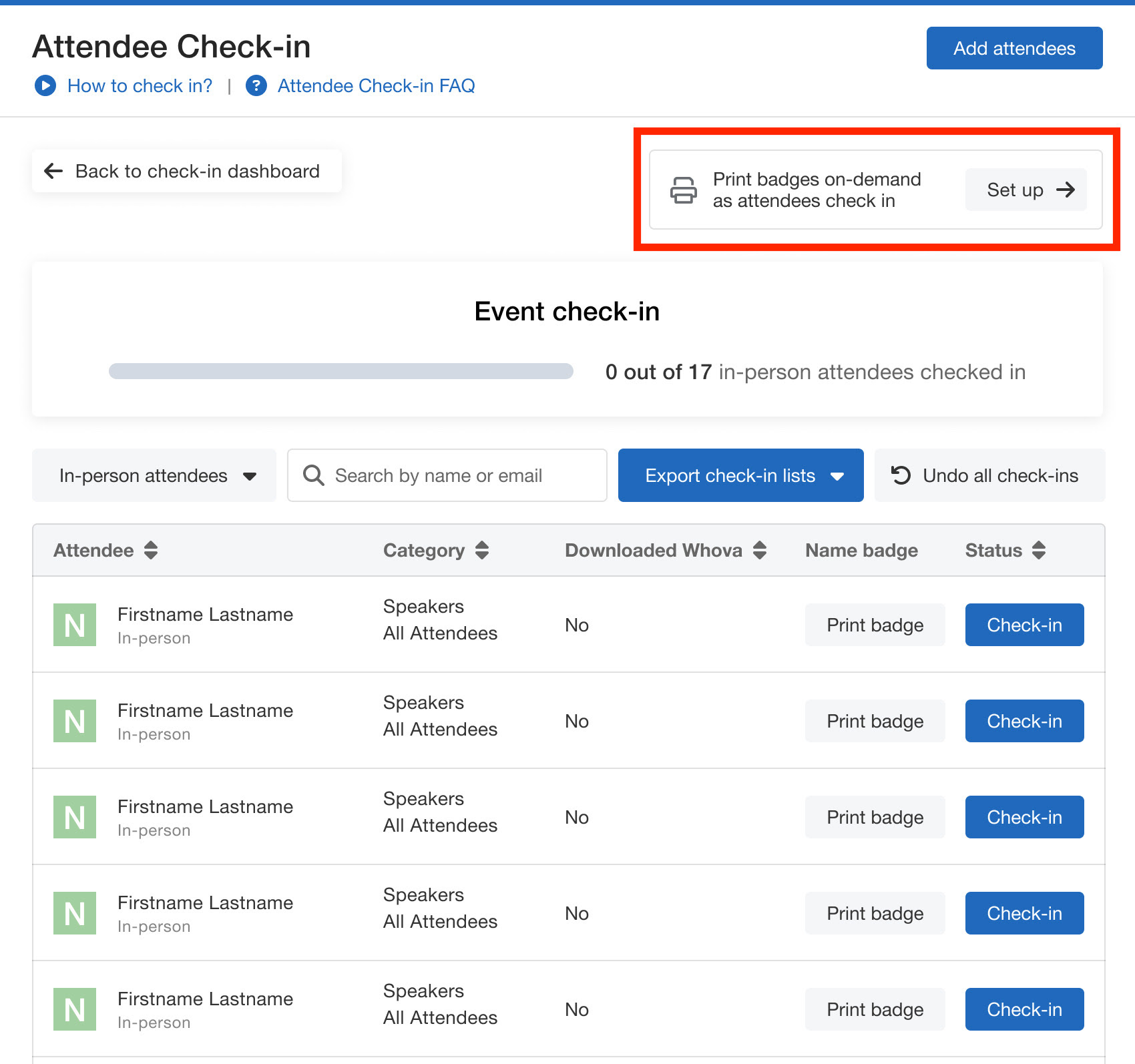How do I enable on-demand badge printing? – Help Center