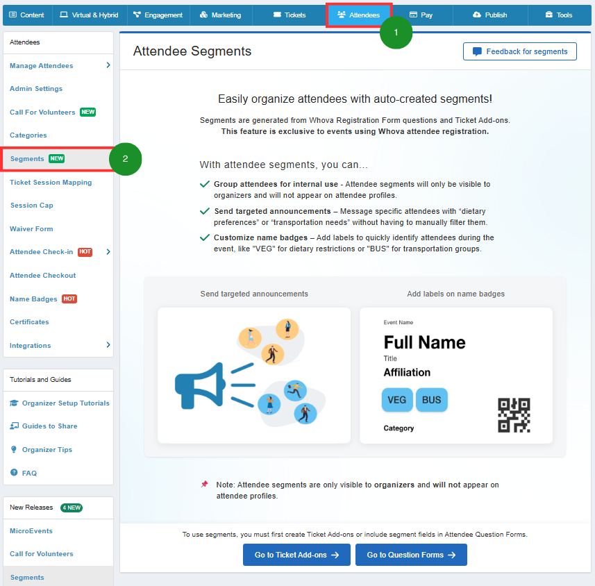 How can I view and use my segments? – Help Center