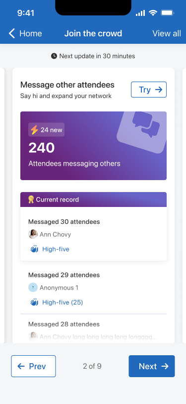How can I see what other Attendees are doing on Whova? – Help Center