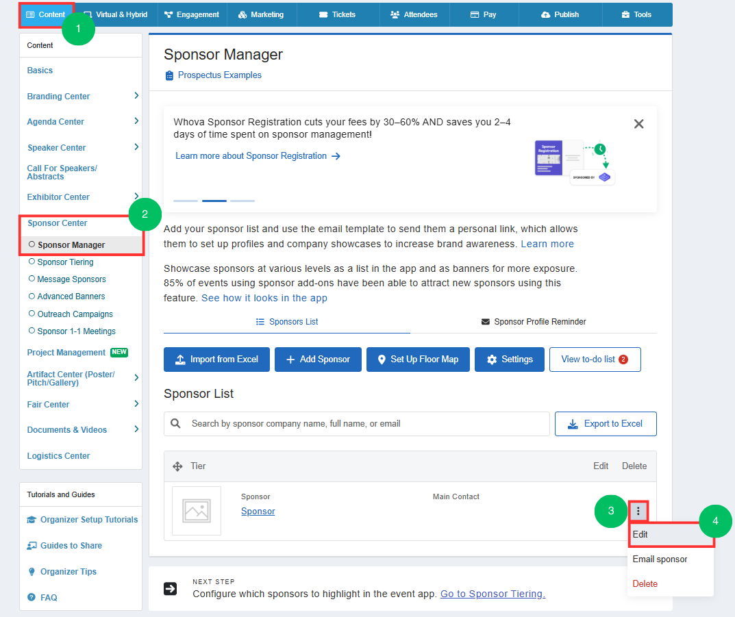 How can I add Sponsor logos to my event? – Help Center