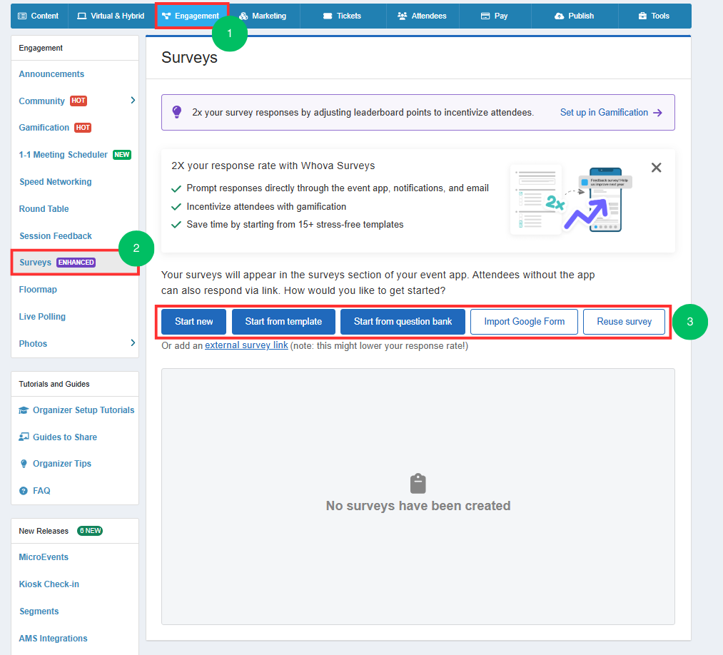 What are the different ways of adding a survey? – Help Center